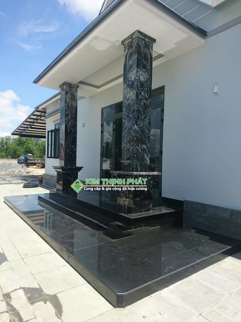 Giá Đá Rừng Đen ( Black Forest) Ốp Mặt Tiền, Cột Trụ Cổng,Ốp Bậc Cầu ...